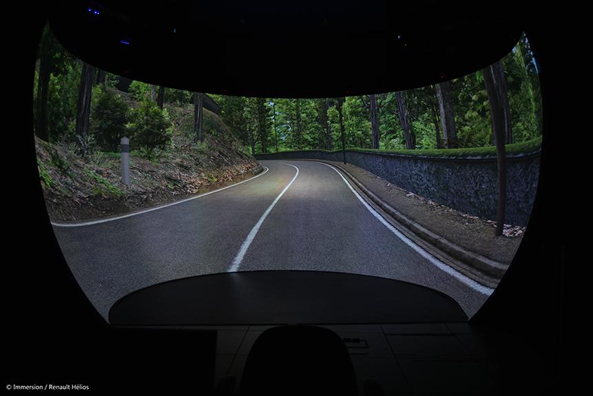 Renault - Headlight simulator | Immersion